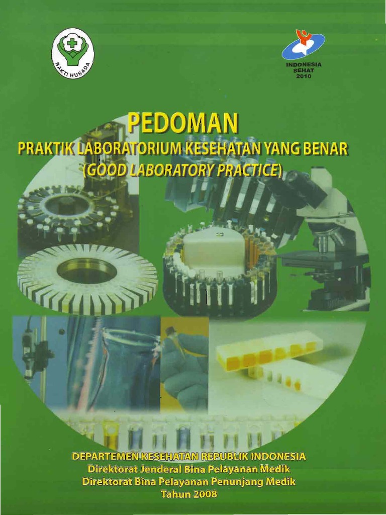 Pedoman Praktik Laboratorium Yang Benar Depkes 2008 PDF | PDF