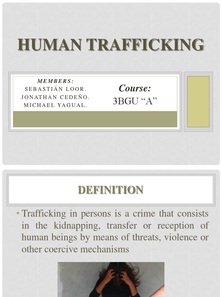 Human Trafficking | PDF