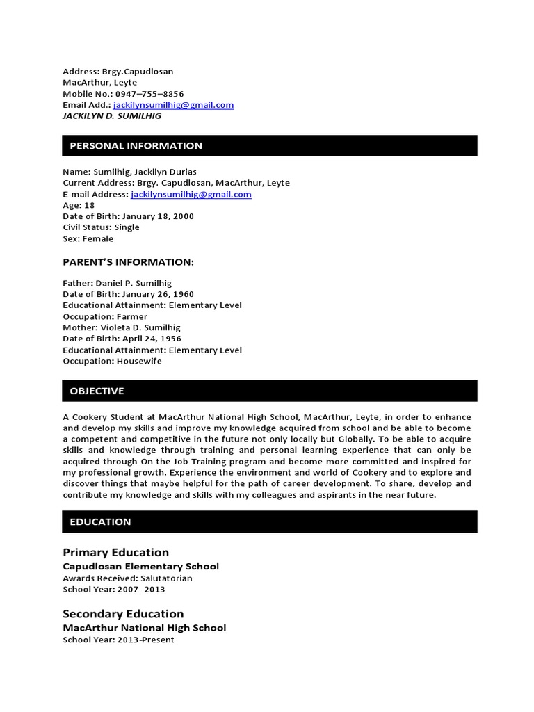 Jacky Resume New | PDF