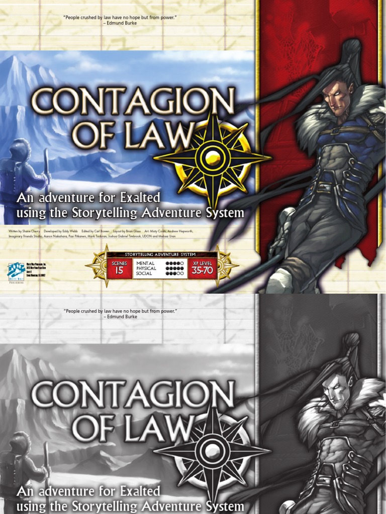 Exalted 2E - Adventure - Contagion of Law | PDF
