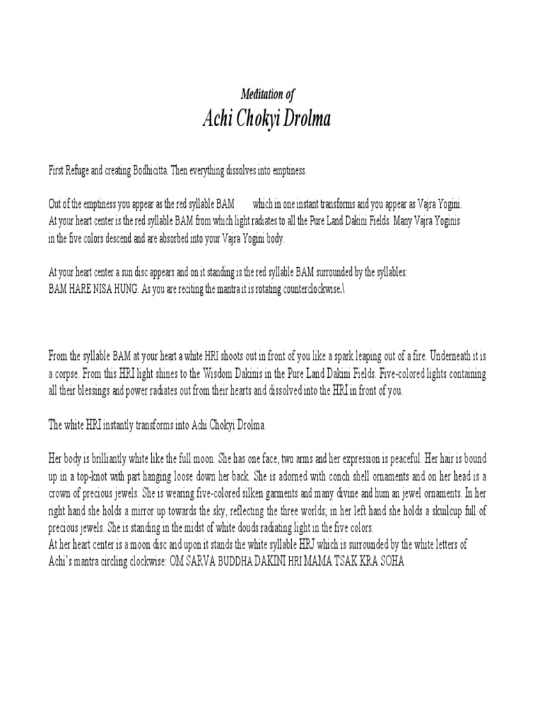 Achi in English | PDF | Mysticism | Indian Philosophy