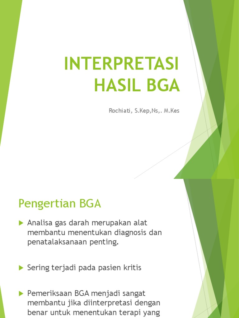 Interpretasi Hasil Bga PDF | PDF