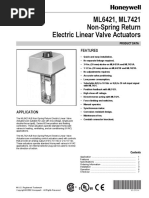 Honeywell ml7420 User Manual | PDF | Power Supply | Valve