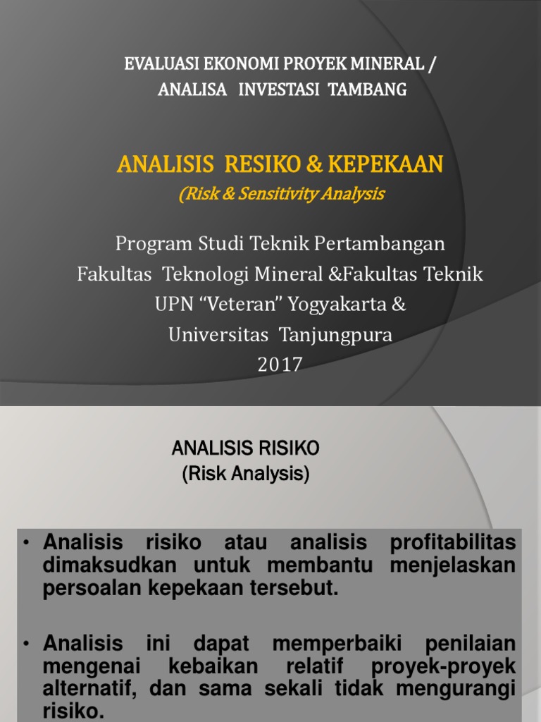 ANALISIS KEPEKAAN Evapro | PDF