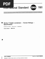 International Standard: Series 1 Freight Containers - Corner and ...