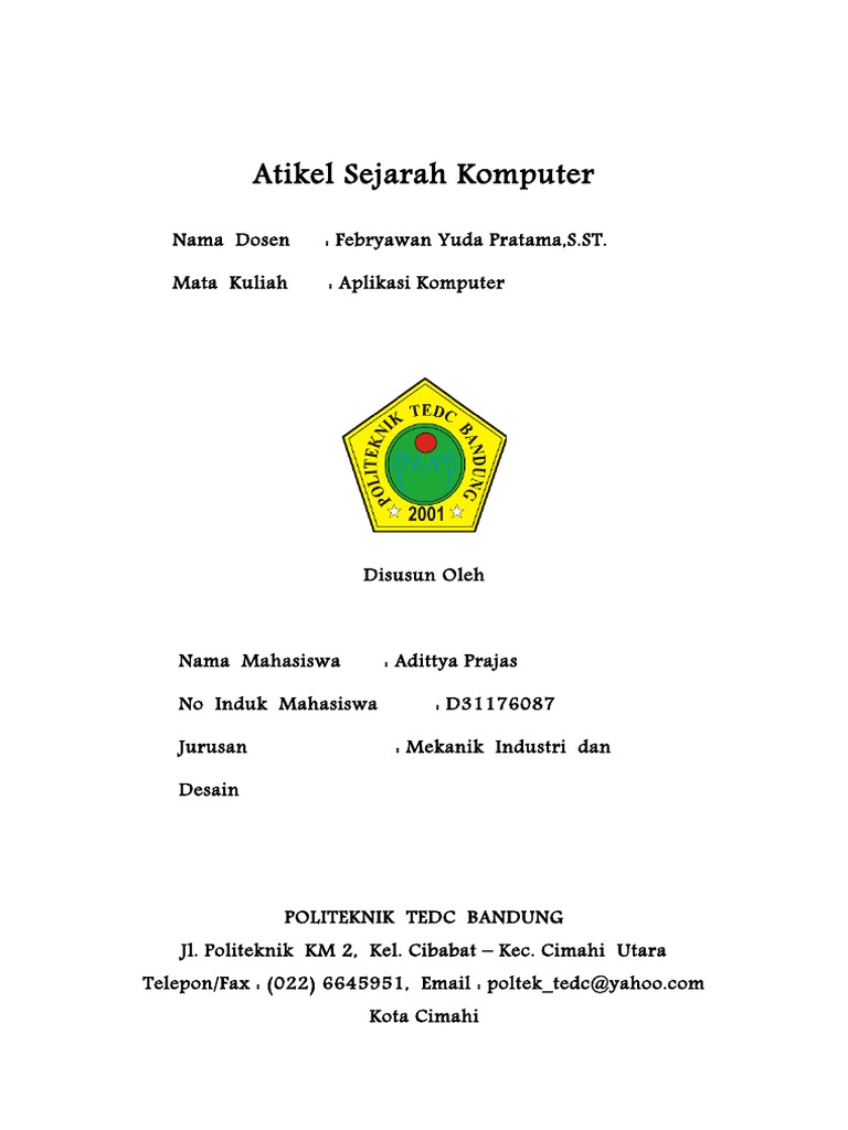 Sejarah Lengkap Komputer: Dari Era Awal hingga Modern