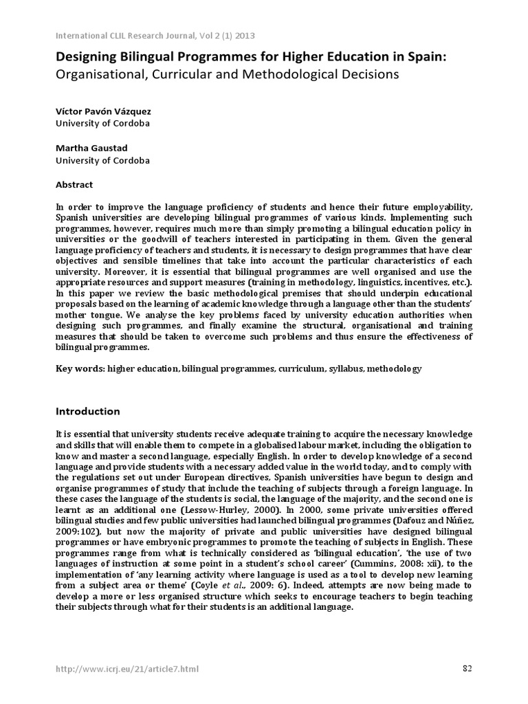 Designing Bilingual Programs | PDF | Multilingualism | Teachers