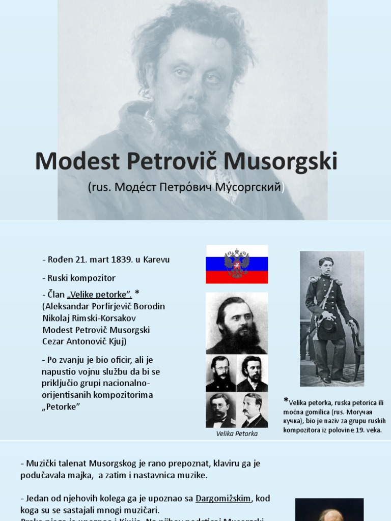 Modest Musorgski | PDF