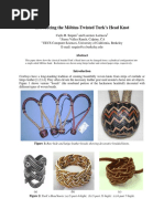 Finger Loop Braiding Tutorial For 3-Loop Braids and More | PDF | Knot ...