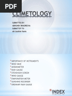 Monitoring Tools For Hydrometeorological Hazards | PDF | Radar | Wound