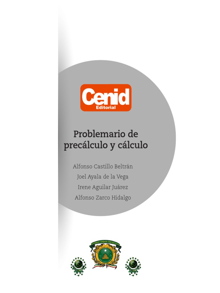 Libro Problemario Precalculo y Calculo | PDF | Derivado | Integral