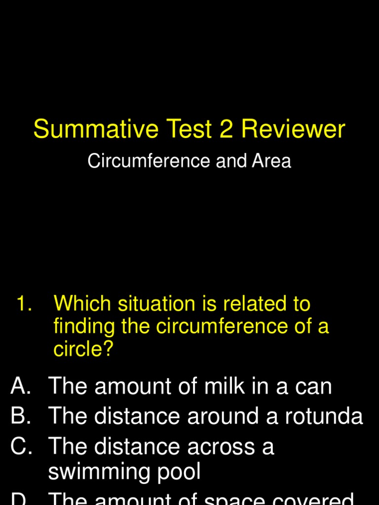 Circle Applications and Formulas Review | PDF | Area | Volume