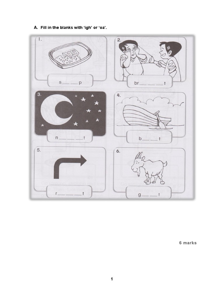 English Language Practice Worksheet | PDF