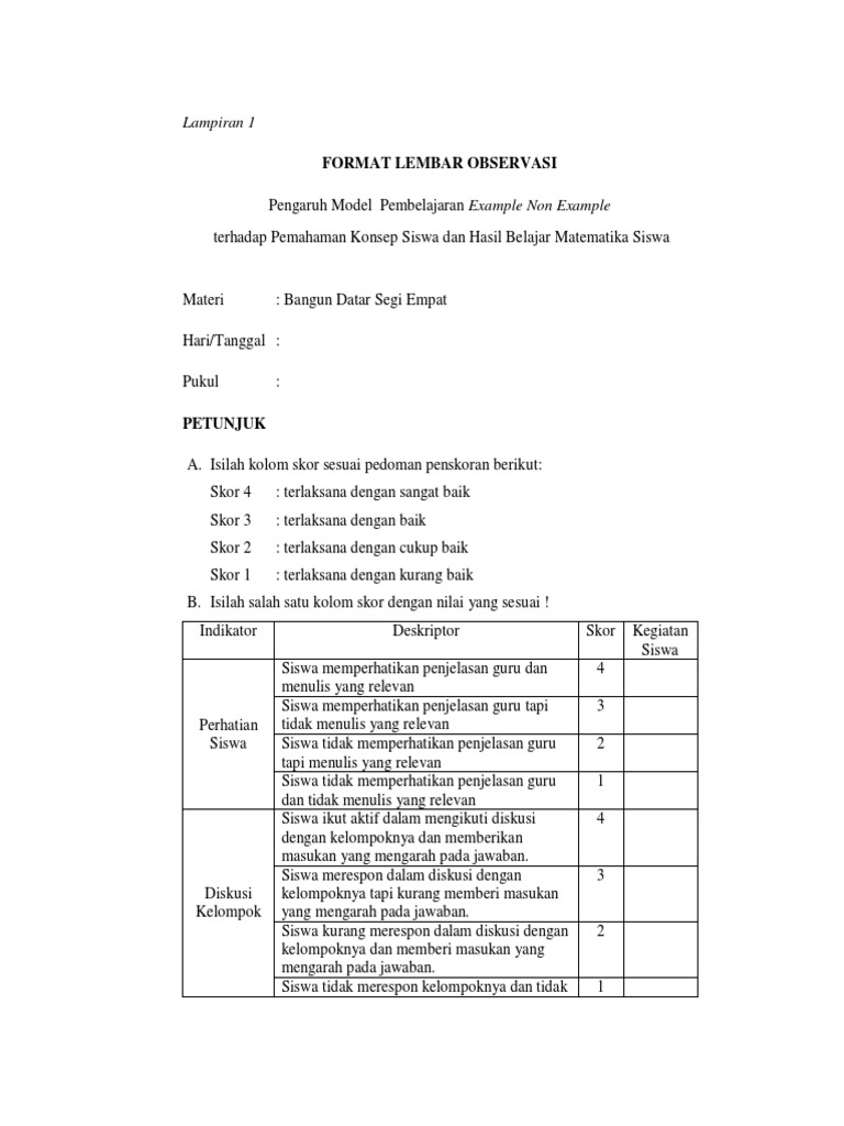 Lampiran Belakang Skripsi PDF | PDF