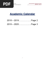 Academic Calendar | PDF | Academic Term | Holidays