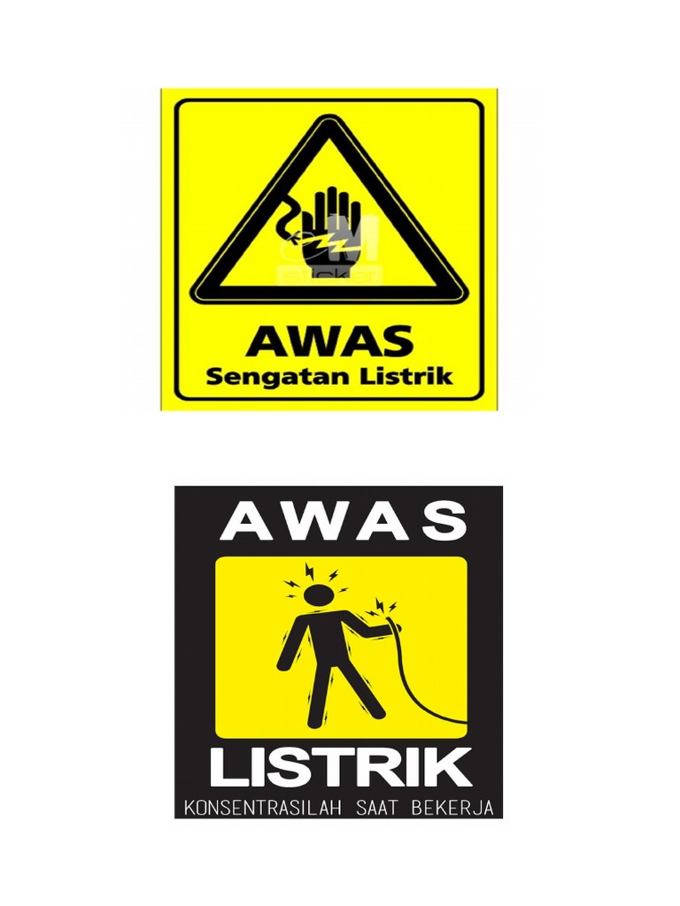 awas listrik