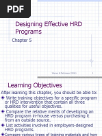 Implementing HRD Programs: Werner & Desimone (2006) 1 | PDF | Educational Technology | Mentorship