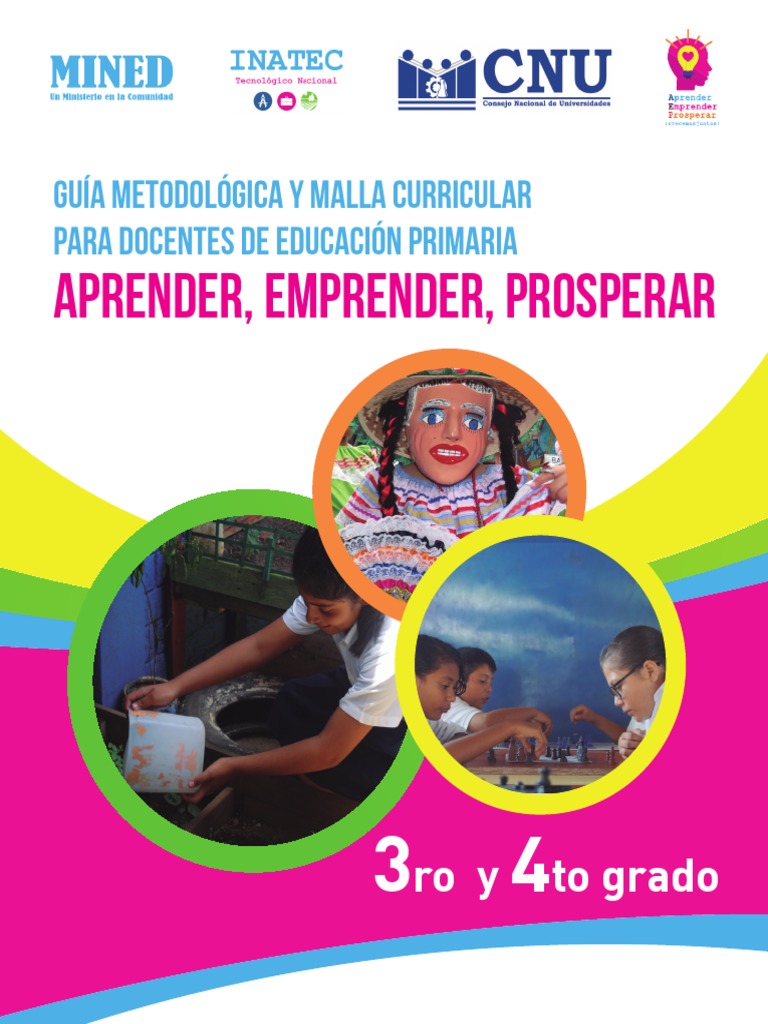 Guia AEP 3ro y 4to Grado | PDF | Aprendizaje | Creatividad