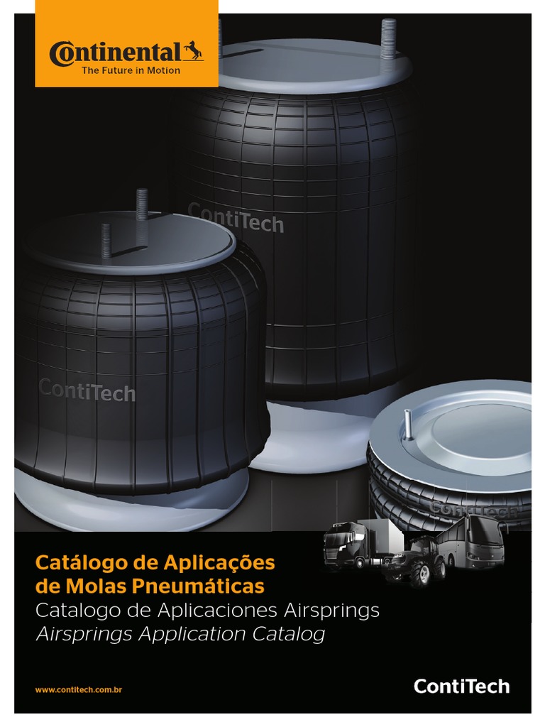 Catálogo Molas Pneumáticas | PDF | Suspensão (veículo) | Veículos