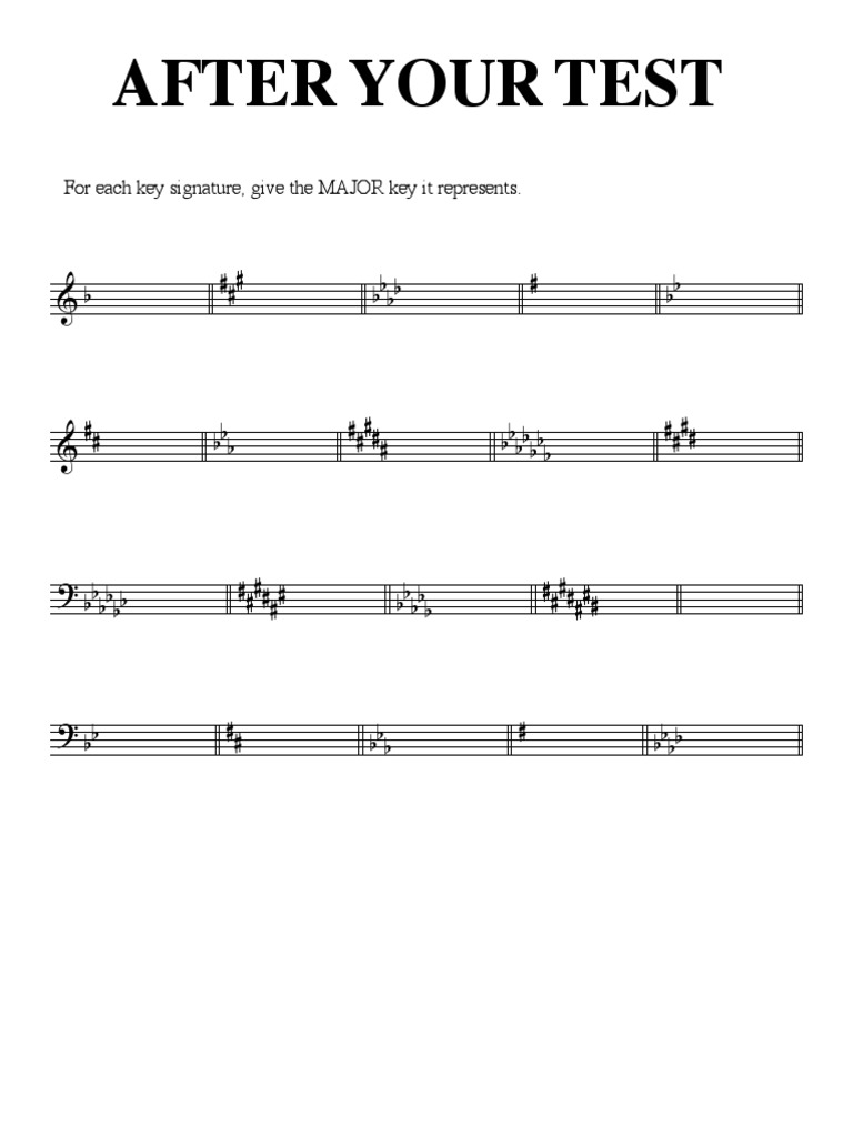 After Your Test: & B ### BBBB # BB ## BBB ##### BBBBBBB #### ? BBBBBB ...