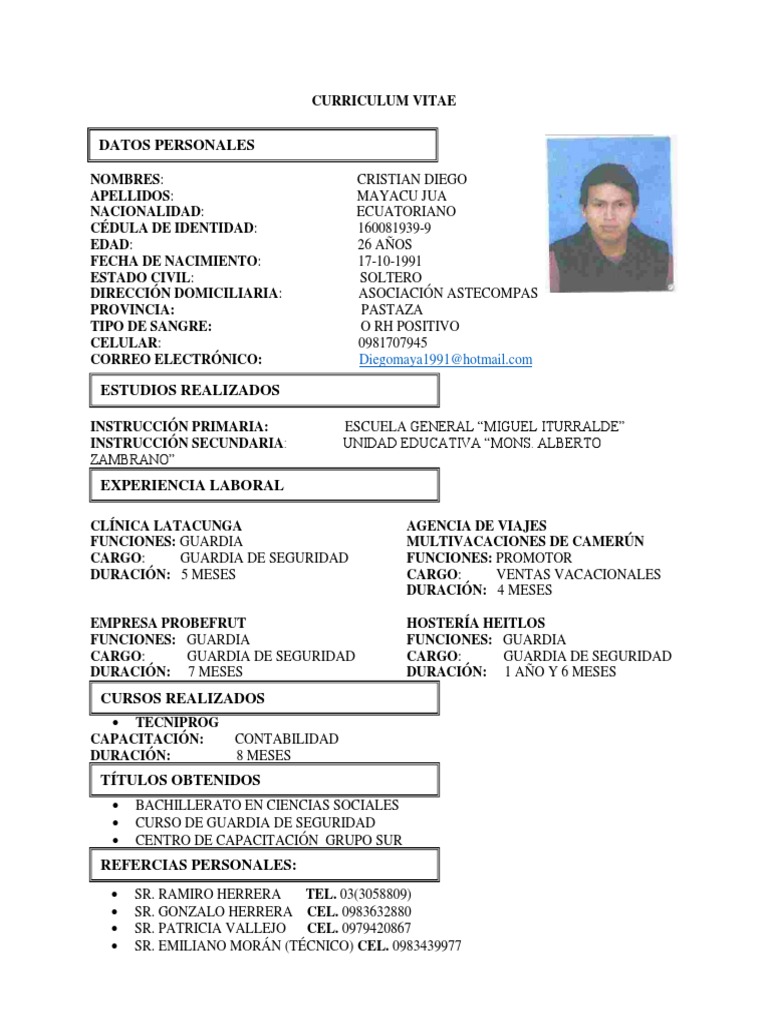 Curriculum Vitae2 | PDF