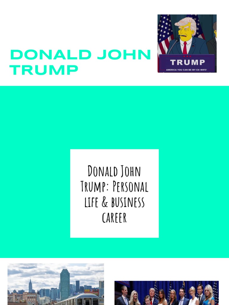 Donald J. Trump | PDF