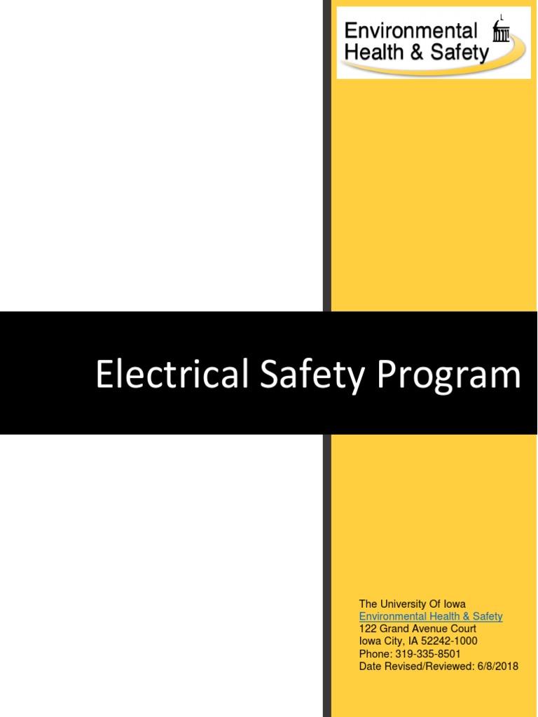 Electrical Safety Program | PDF | Personal Protective Equipment | Safety