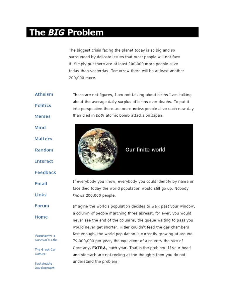 The BIG Problem | PDF | Marriage | Homosexuality