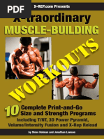 UltimatePower DensityWorkout | PDF | Physical Exercise | Muscle