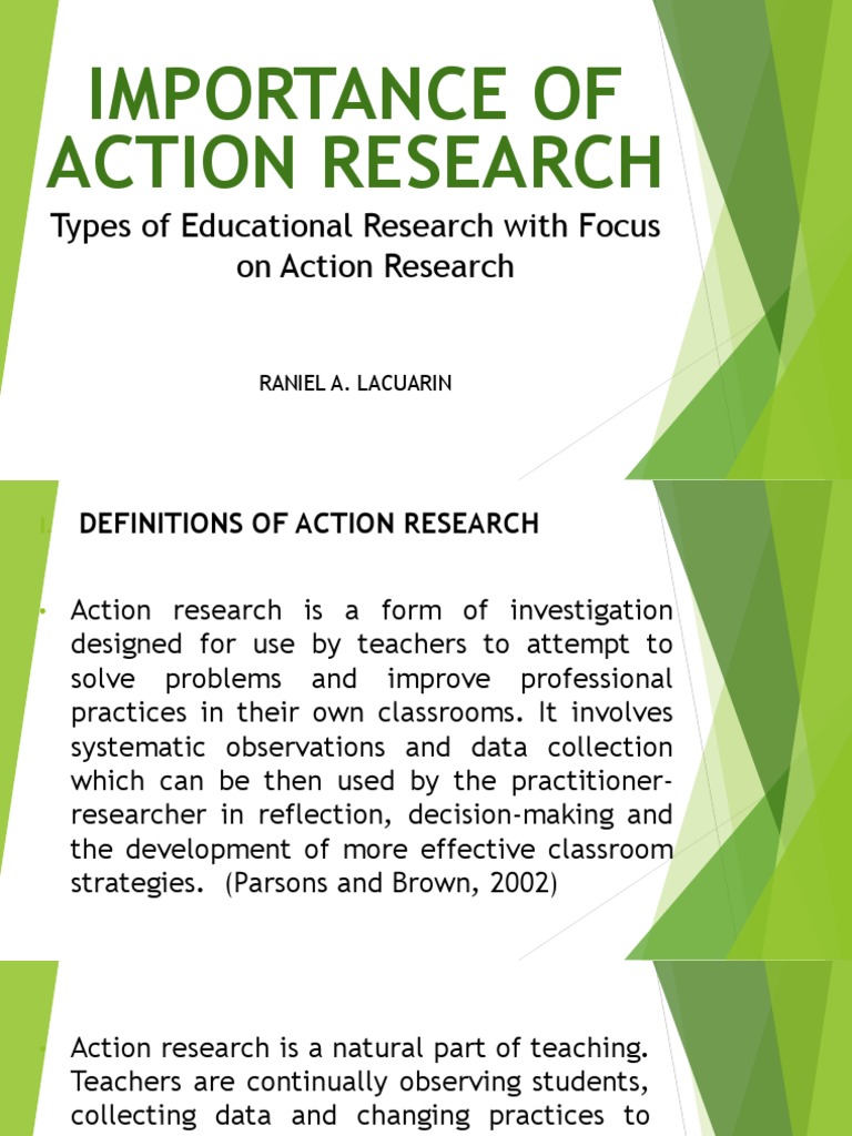 Understanding Action Research in Education | PDF | Action Research ...