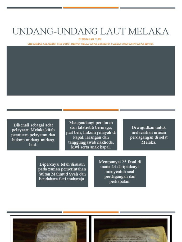Undang Undang Melaka | PDF
