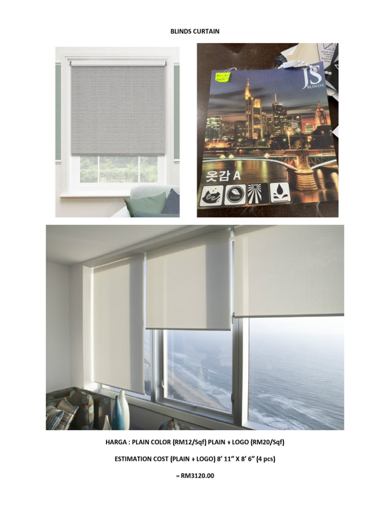 Blinds Curtain | PDF