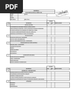 Check List Torno | PDF