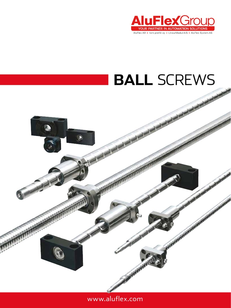 SKF and NSK Ball Screw Overview | PDF | Engineering Tolerance | Screw