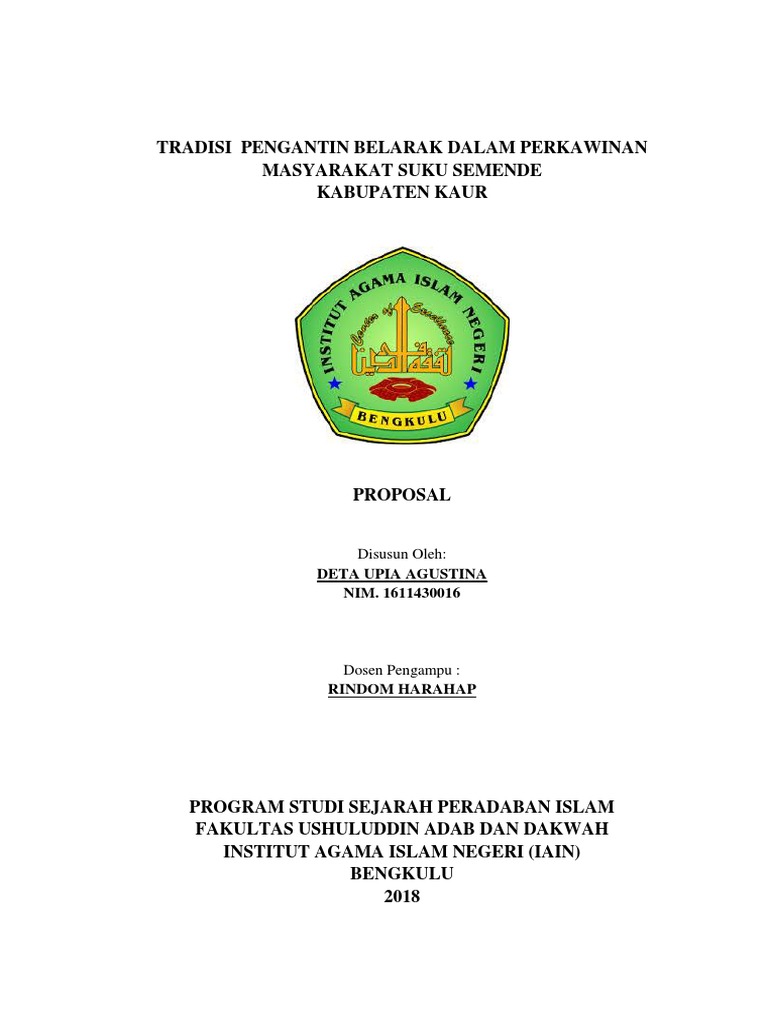 Tradisi Belarak dalam Pernikahan Semende | PDF | Agama & Spiritualitas