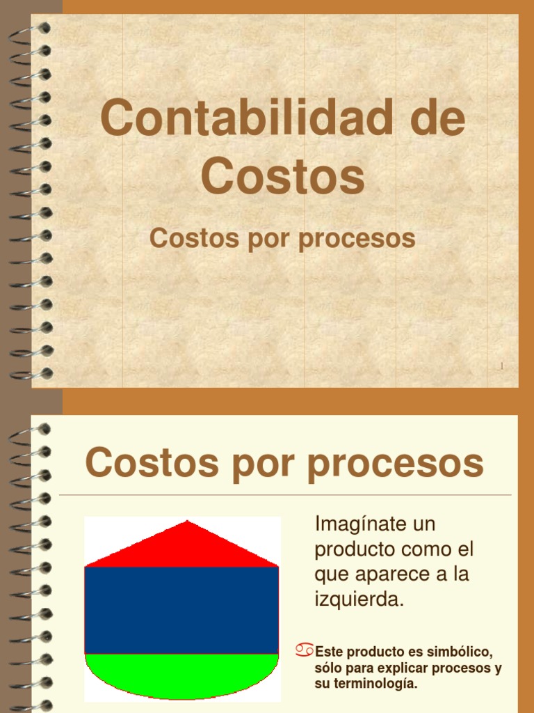 Costos Por Procesos - Diapositivas | PDF | Inventario | Business