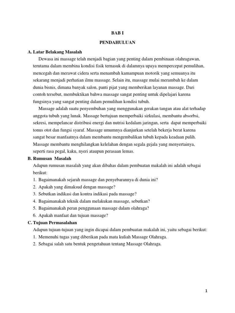 Makalah Spa | PDF | Kesehatan Holistik