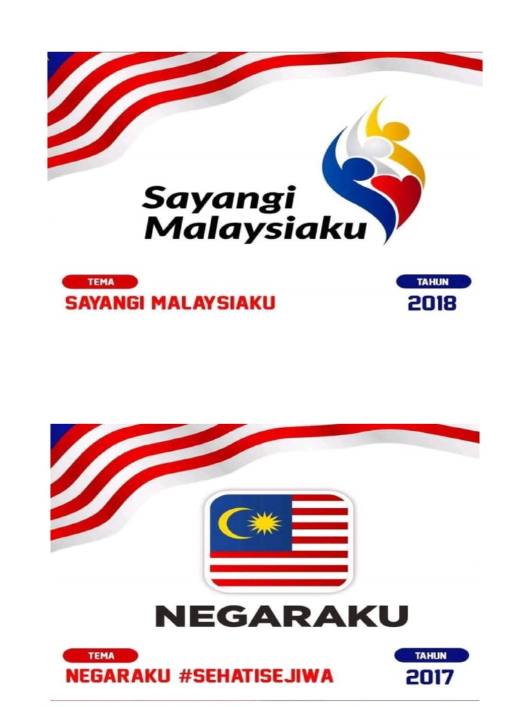 Tema Dan Logo Hari Kemerdekaan Malaysia Utk Pertandingan Kelas Bulan ...