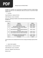 Contoh Rundown Acara Formal | PDF