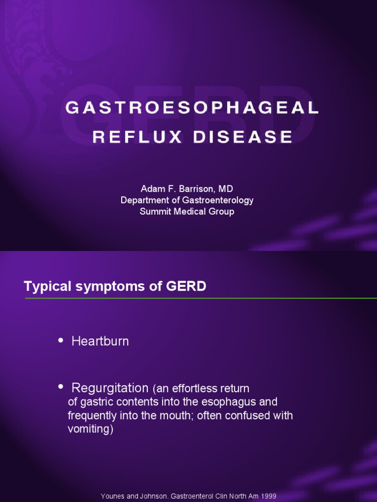 Adam F. Barrison, MD Department of Gastroenterology Summit Medical ...