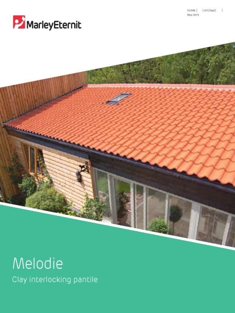 Natural Red Clay Interlocking Pantile | PDF | Roof | Tile
