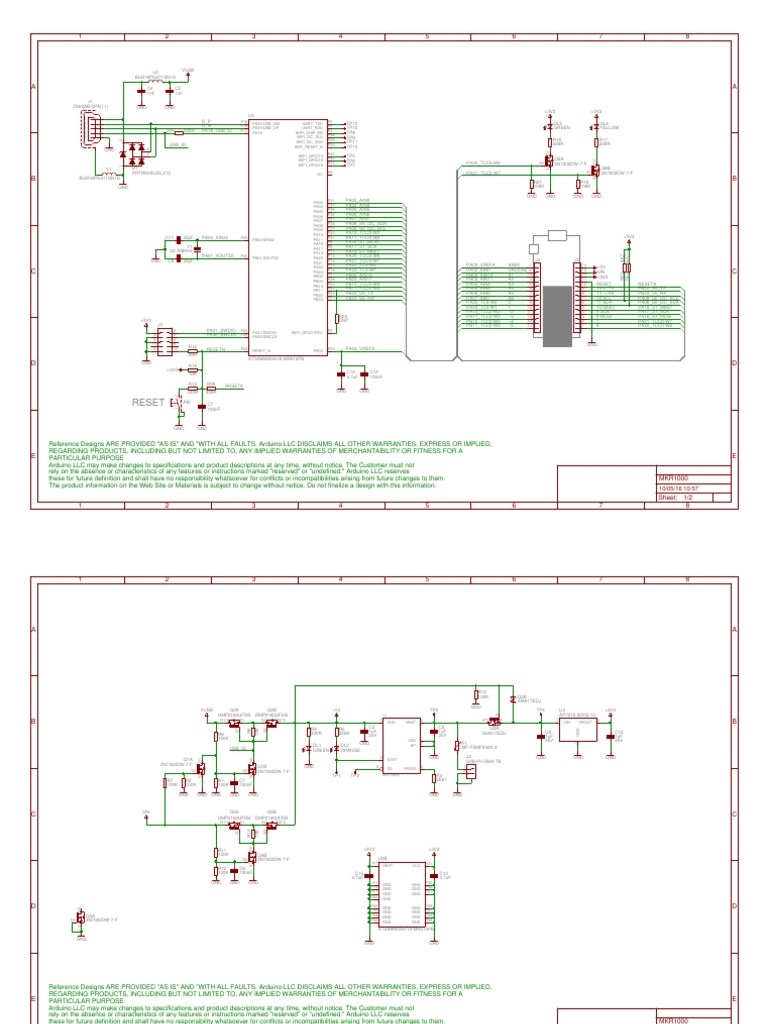 MKR1000 Schematic | PDF