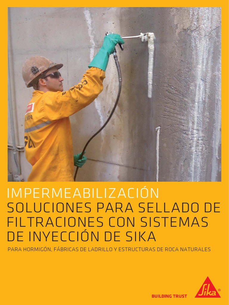 Sistemas Inyeccion - Sellado e impermeabilización Sika Injection ...