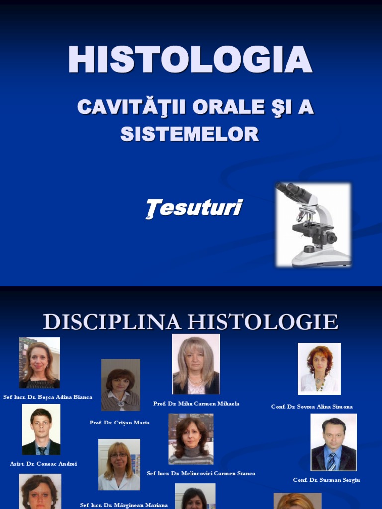 Curs 1 Histologie Umf Cluj MD | PDF