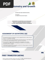 ACOG Guidelines for Due Date Estimation | PDF | Pregnancy | Obstetrics