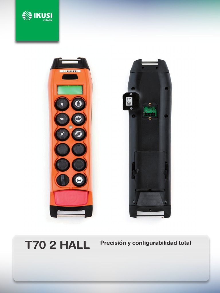 Transmisor T70 2 HALL | PDF