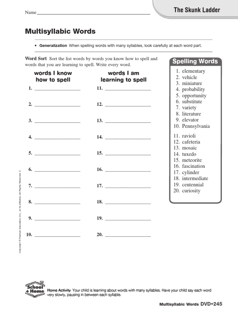 Lets Practice It! Unit 5 - Week 1