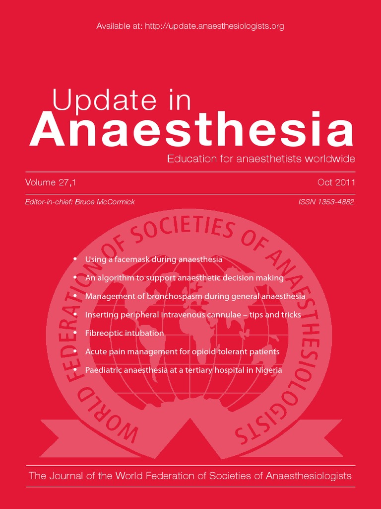 UiA V 27 2011 | PDF | Anesthesia | Sepsis