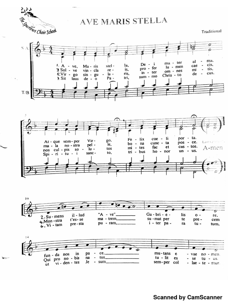 Ave Maris Stella | PDF
