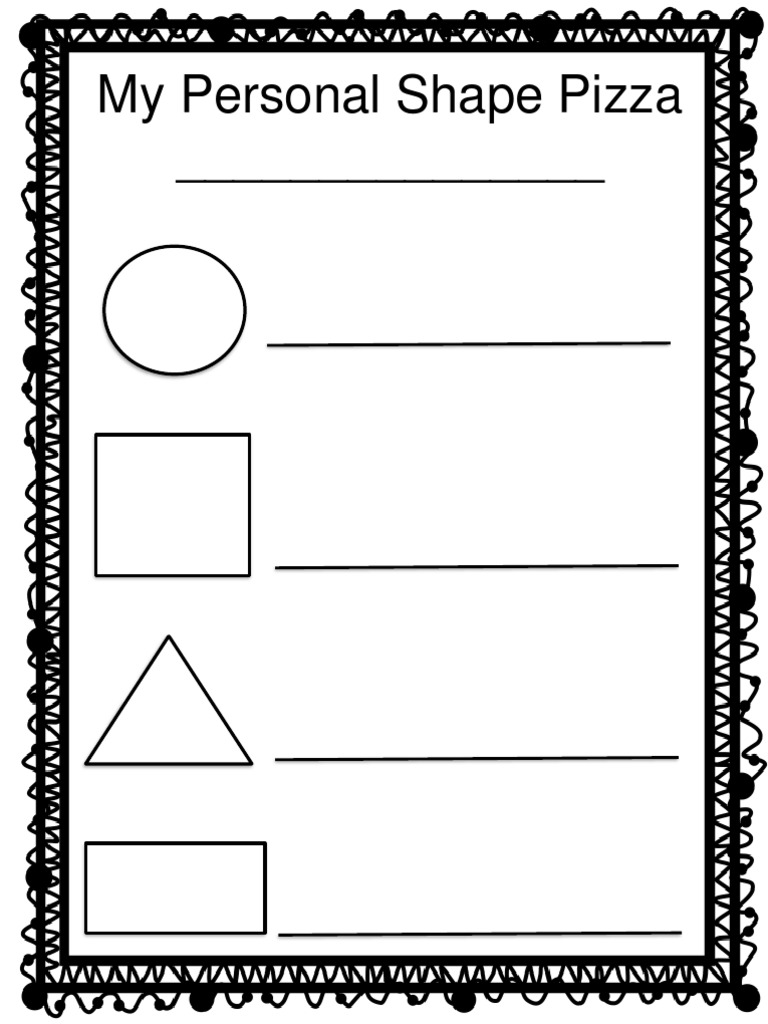 My Personal Shape Pizza | PDF